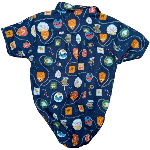 Mick Mack LTD | One Pieces | 69m Mick Mack Allover Camp Print Onesie In ...